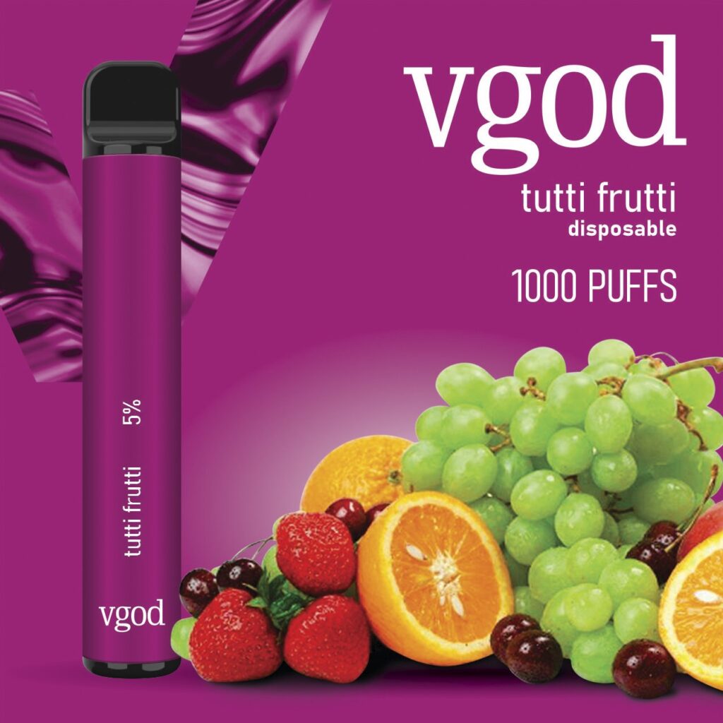 Pod Descartable Vgod Mango Ice 1200 puff - Rosario Vape Shop